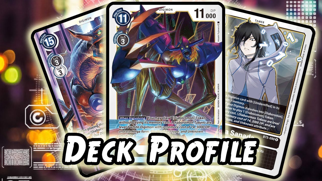Digimon TCG: BT5 Black Diaboromon Deck Profile COMPETITIVE (English ...