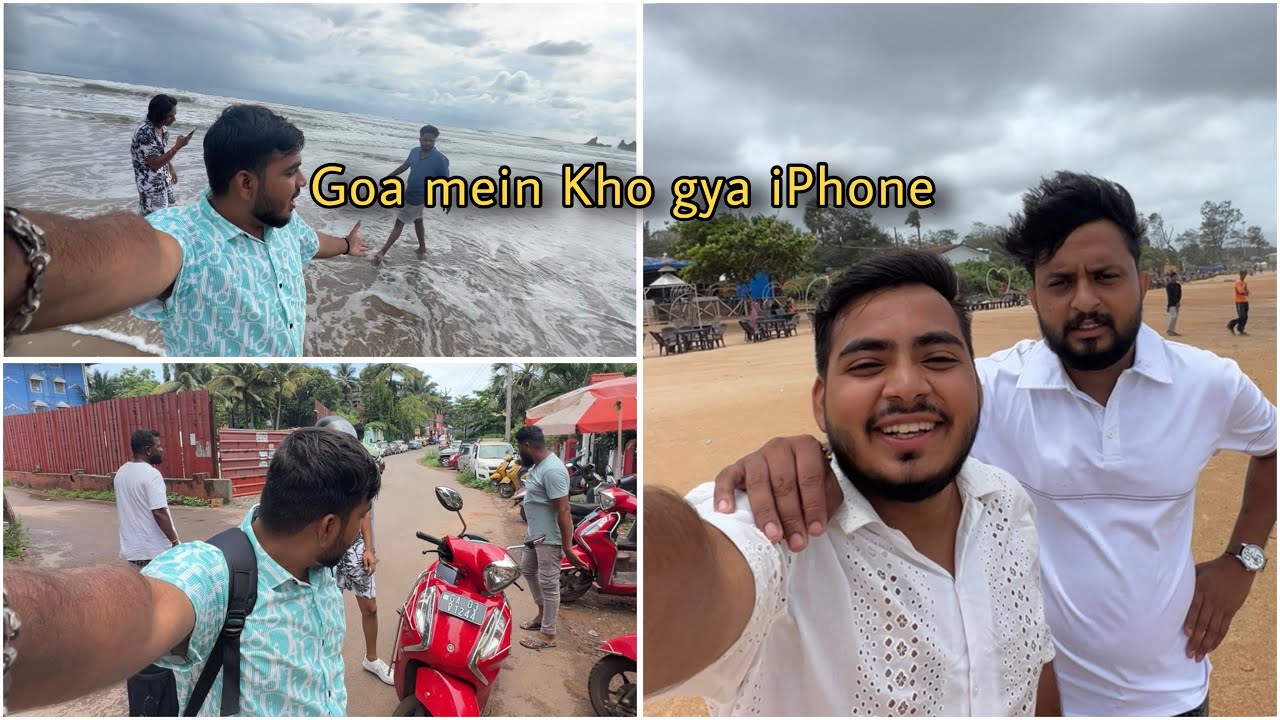 GOA M KHO GAYA IPHONE 🤣😅 || 1st TIME IN FLIGHT ️ || PARTH VLOG || - YouTube