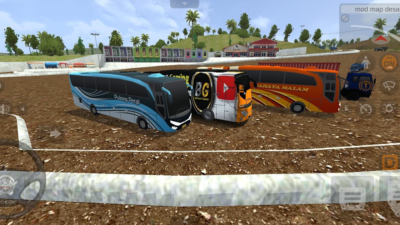 Off-road Bus driving Bus simulator ind Gameplay - YouTube