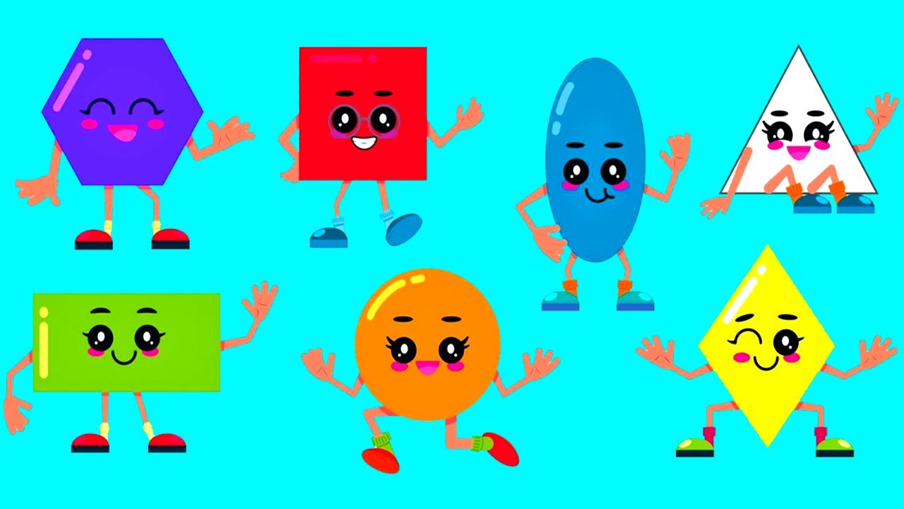 Aprendiendo Los Colores y Figuras Geometricas - Juegos para Niños ...