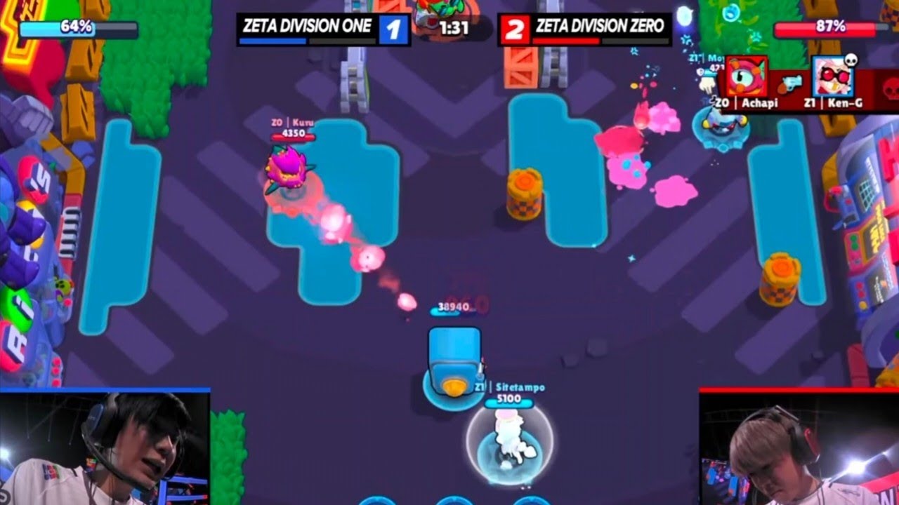 Brawl Stars Best Match In History | Zeta Division One VS Zeta Division Zero - YouTube