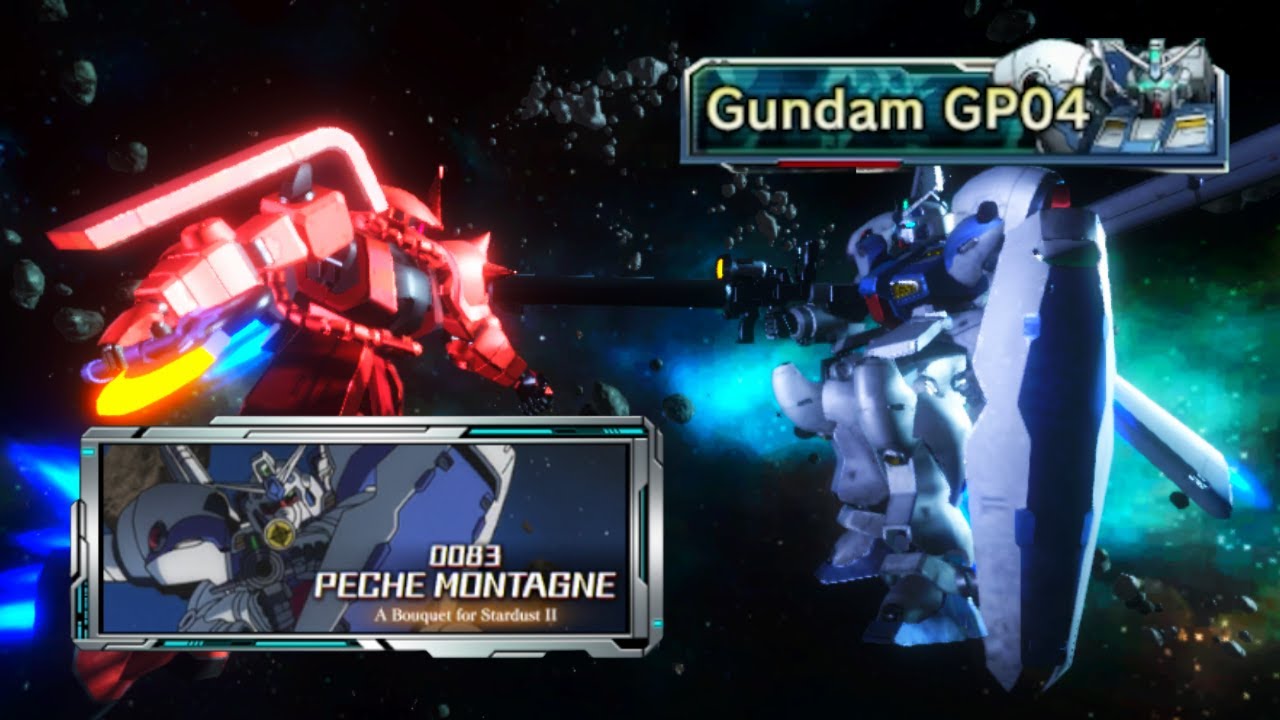 New Gundam GPO4 Title From 0083 Peche Montagne Story Event (Gundam UC ...