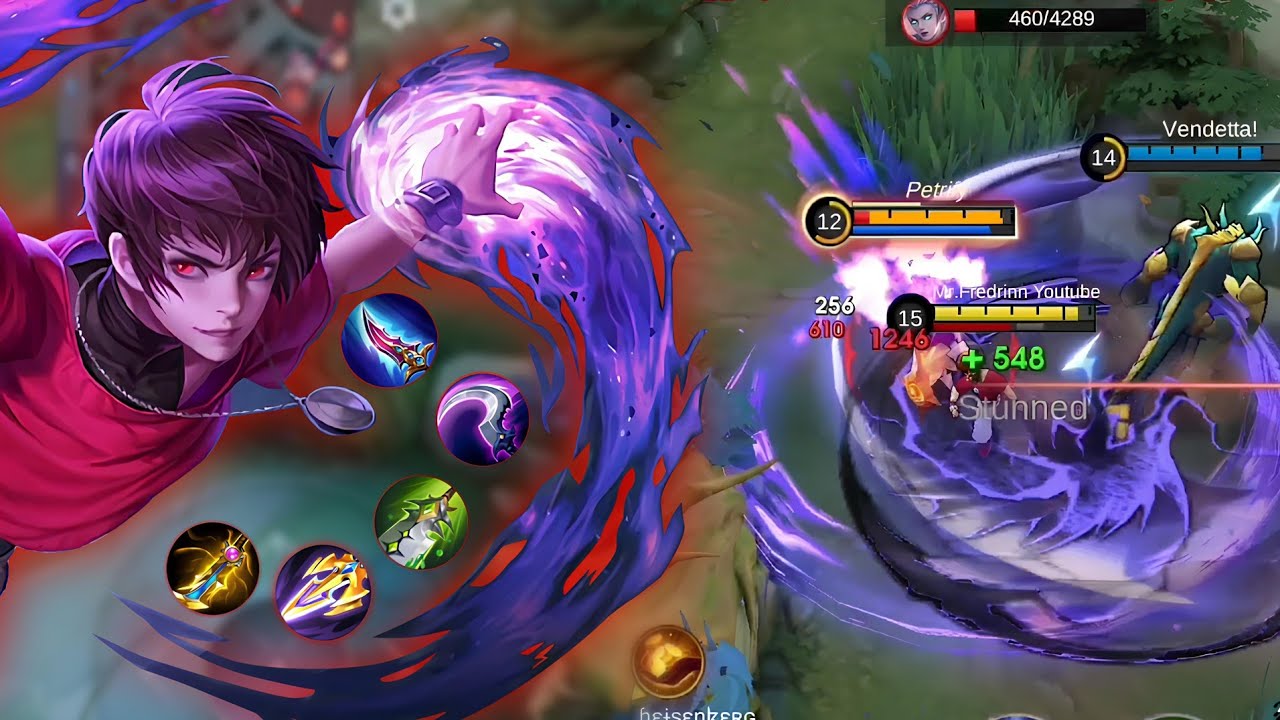 Dyroth vs All!😎 Thanks Moonton Dyroth One Shot Build! Dyroth Best Build ...