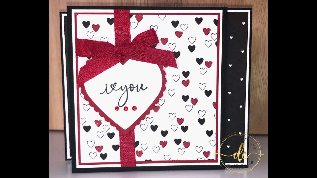 Free Standing Fun Fold Card - YouTube