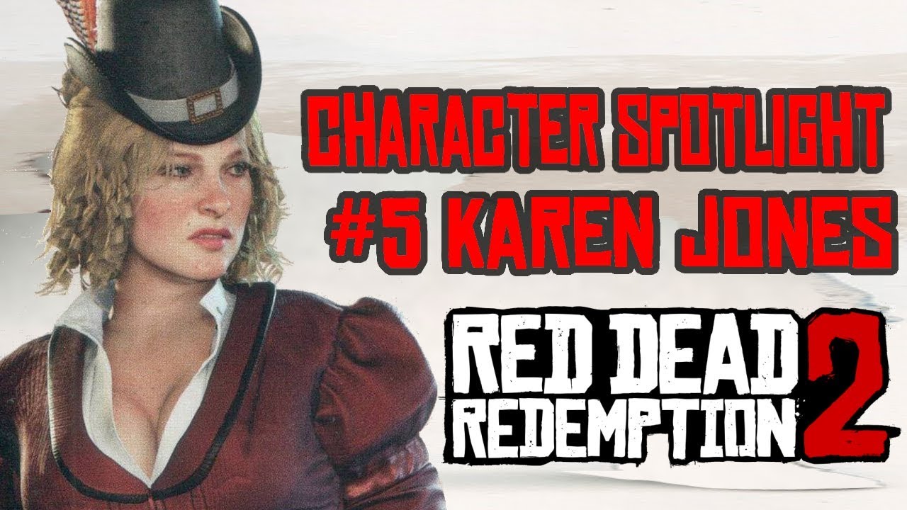 Red Dead Redemption 2 Character Spotlight 5 Karen Jones Youtube