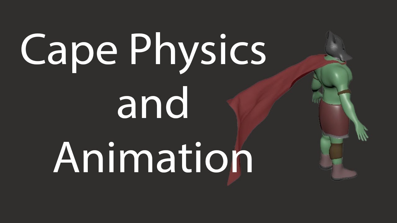 Maya Cape Physics and Character Animation - YouTube