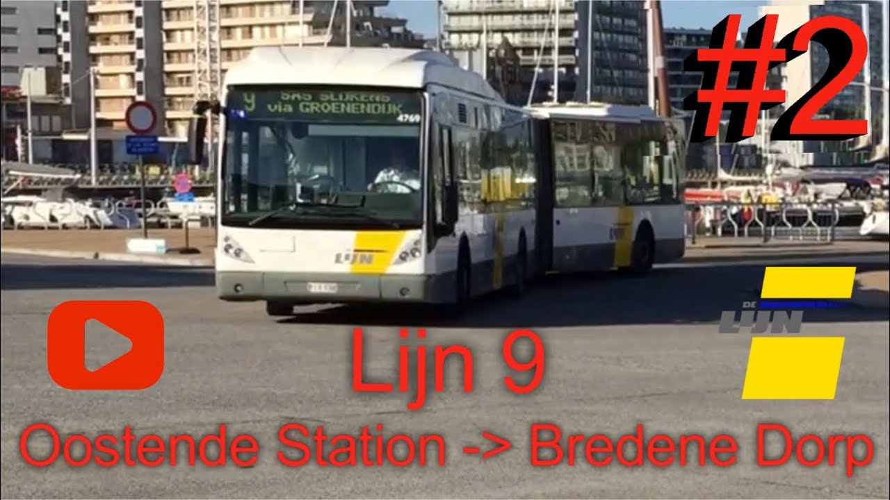 Lijn 9 Oostende Station - Bredene Dorp '20 #2 - YouTube