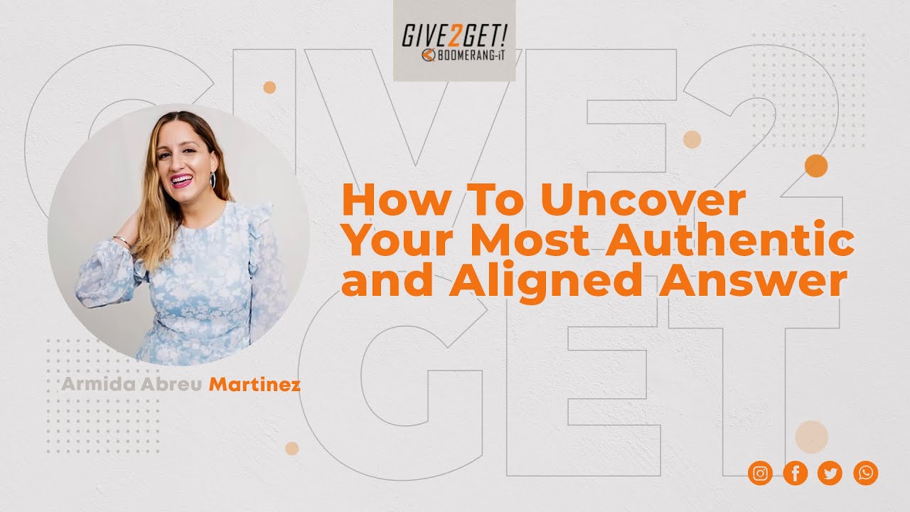 How To Uncover Your Most Authentic and Aligned Answers - YouTube