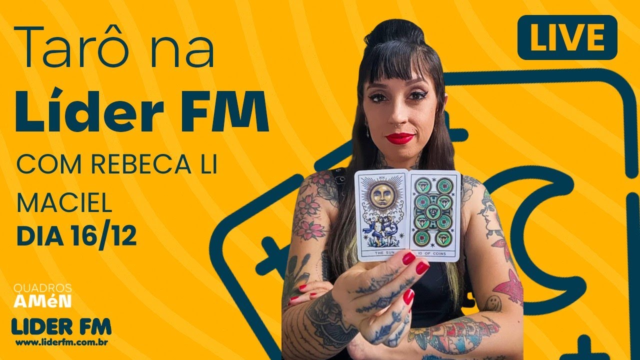 🌄 Tarot ao vivo com Rebeca Li Maciel. - YouTube