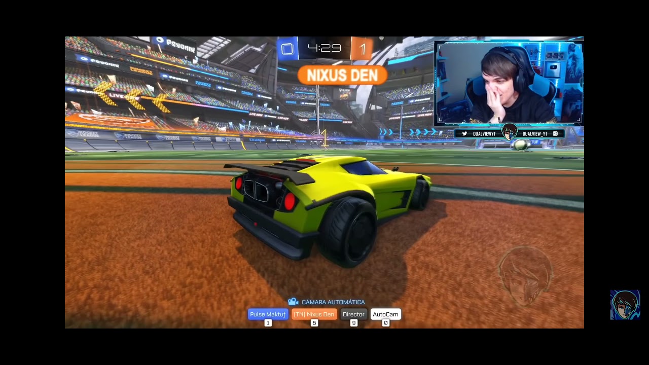 Nixus Den Vs Pulse Maktuf Rocket League Freestyle Tournament Dual View ...