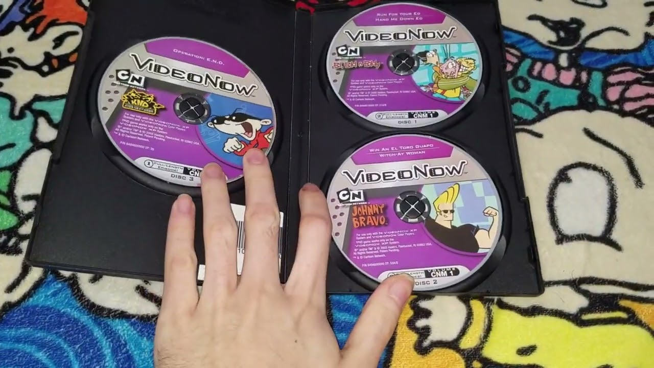 Cartoon Network Mix Volume 1 VideoNow Color PVD Review - YouTube