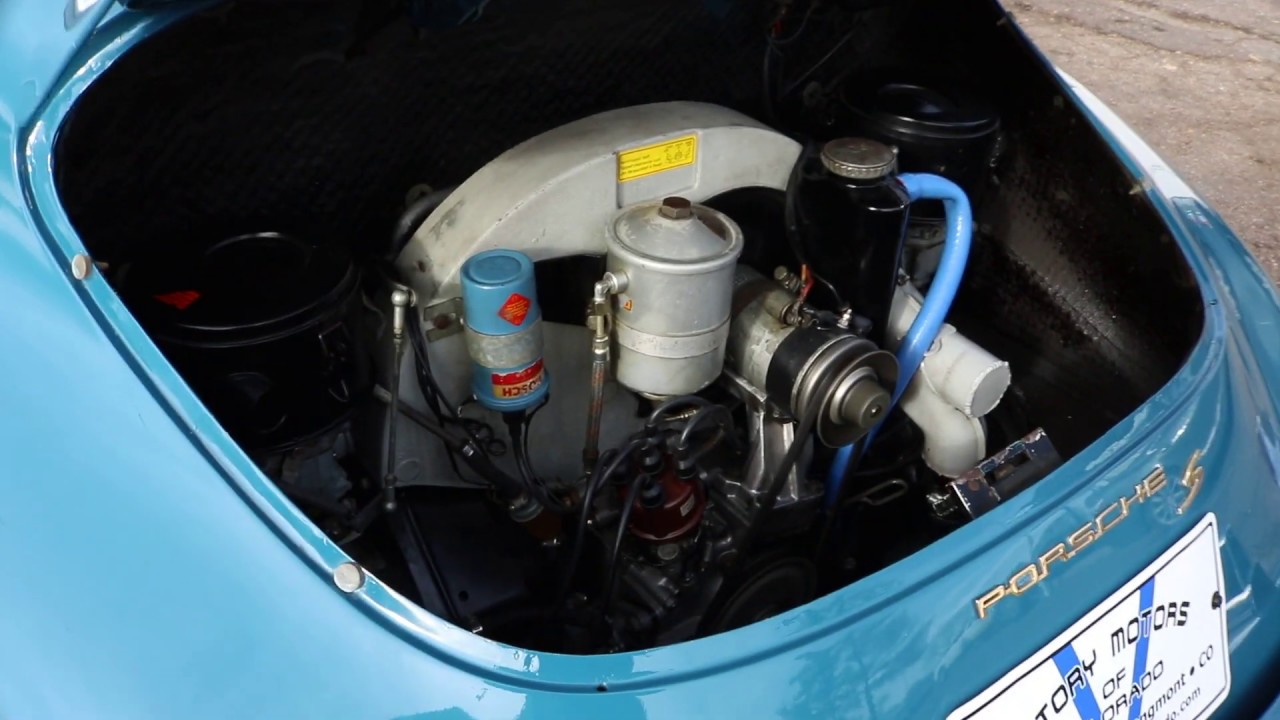 1963 Porsche 356B Engine Idle - YouTube