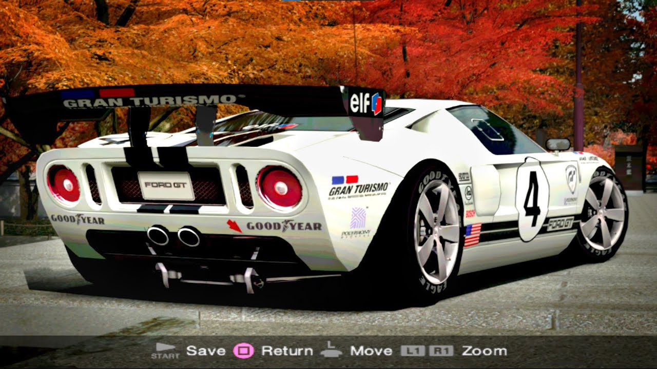 Gran Turismo 4 - Ford GT LM Race Car 347HP - El Capitan Reverse - Race ...