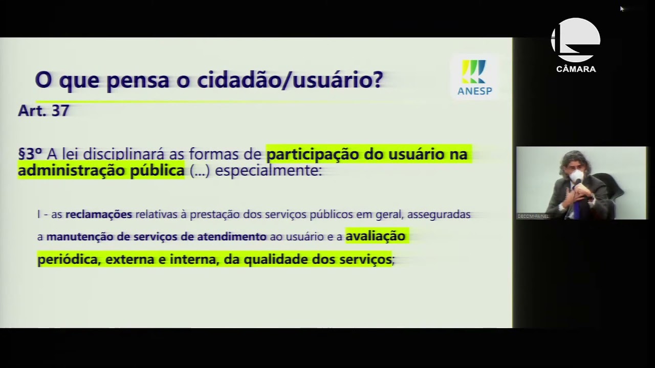 Pedro Pontual fala sobre avaliação de desempenho na Comissão Especial ...