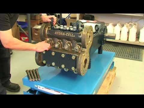 hydra cell valve change - YouTube
