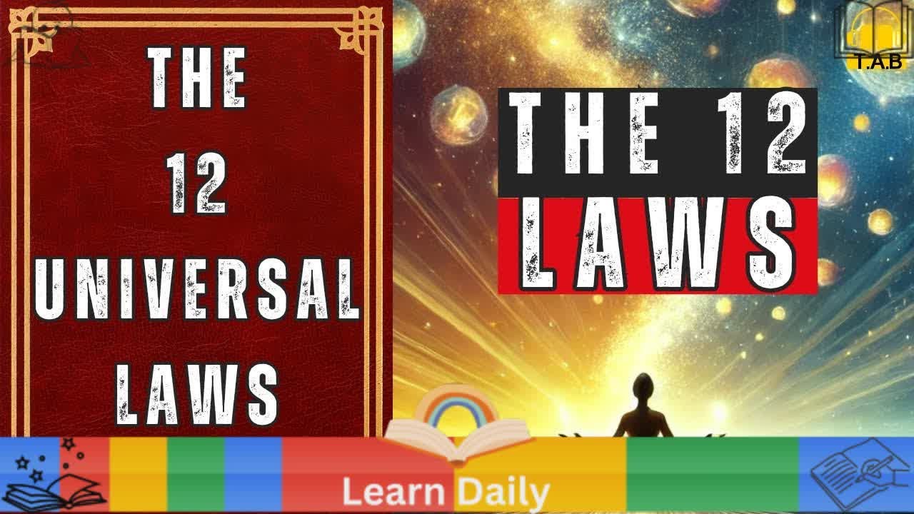 Understanding the 12 Universal Laws - Audiobook Guide | Learn Daily ...