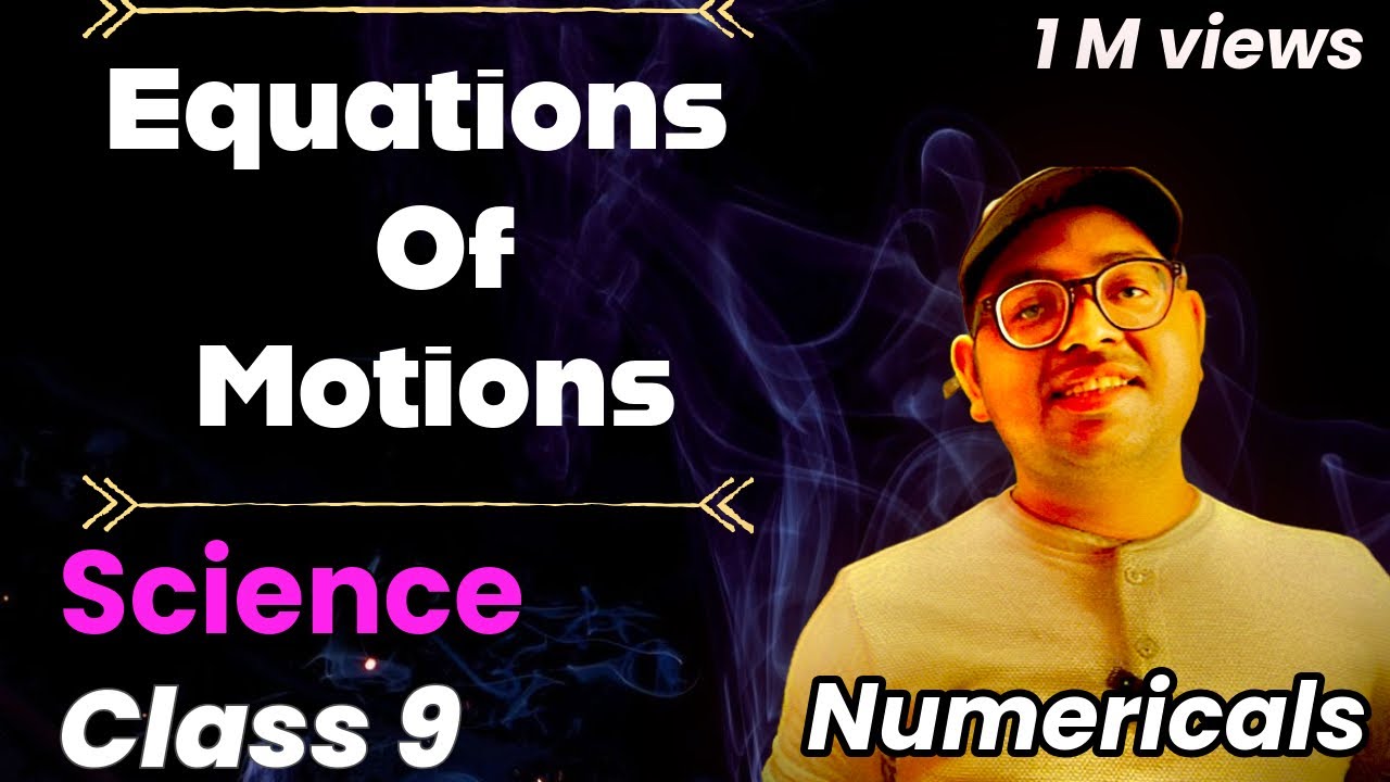 Equations of Motion numerical || Class 9 numerical #science - YouTube