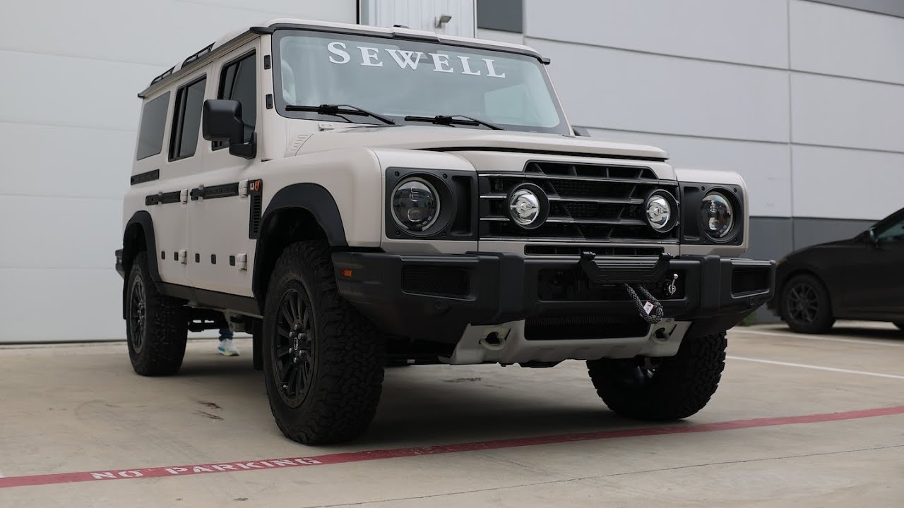 Ineos Grenadier | Stealth Satin Wrap | PPF & Detailing | Veloce ...