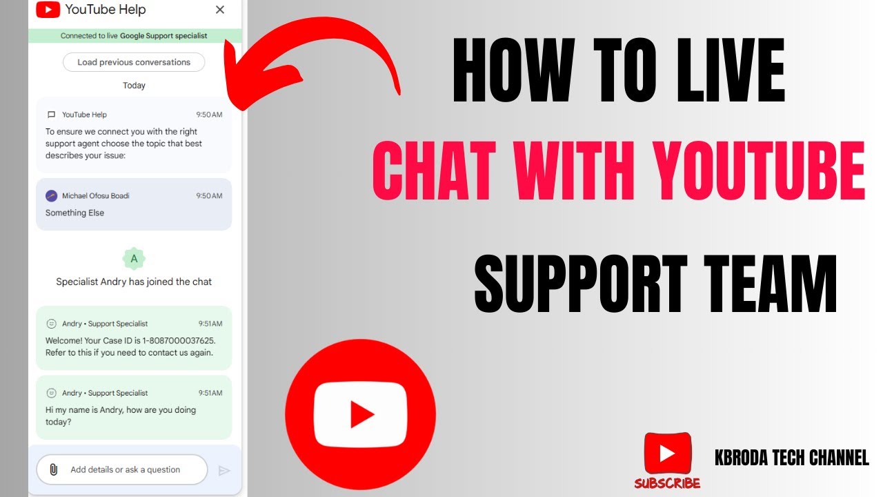 How To Live Chat With YouTube Support Team 2026 - Full Tutorial - YouTube