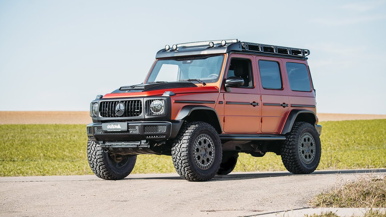 Mercedes G Klasse (463A) mit 150 mm Höherlegung (Body Lift Kit ...