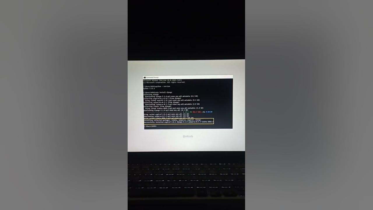 Django Day 2 Installing Python And Djangodjango Python Webdeveloment Coding