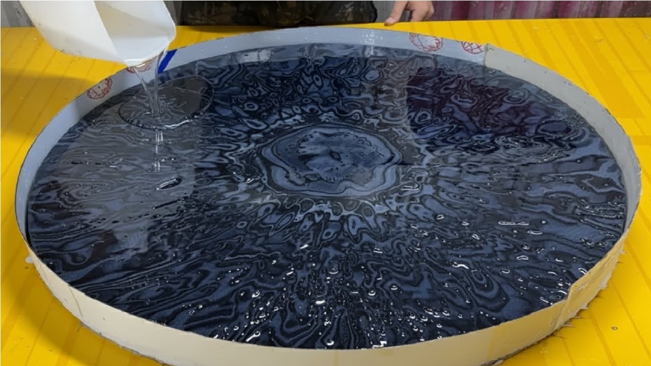 Unbelievable! With Just a Roll of Denim Fabric Epoxy, He's Taken The ...