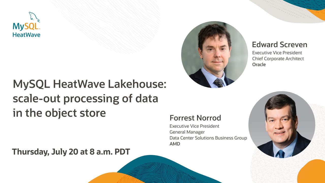Mysql Heatwave Lakehouse Scale Out Processing Of Data In The Object Store Youtube