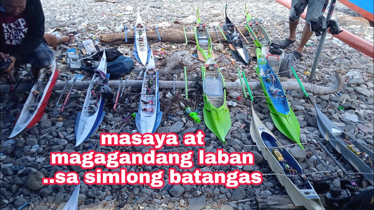 2nd Testingan 2022 ( mini bangkarera rc boat type) sa Simlong Batangas ...