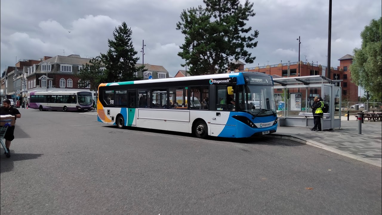 Grimsby buses in the town centre, 16th July 2024 #bus #grimsby # ...