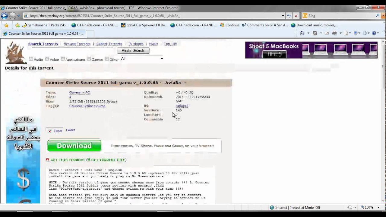 how to Download Counter Strike:Source Free -Torrent- - YouTube