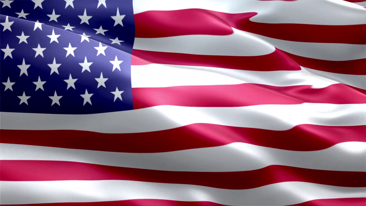 United States Flag Video Background 4K | US Flag | High Quality | Free ...