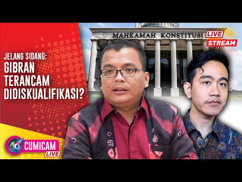 LIVE! Konferensi Pers Denny Indrayana Jelang Sidang MK Terkait Syarat Pendidikan Gibran