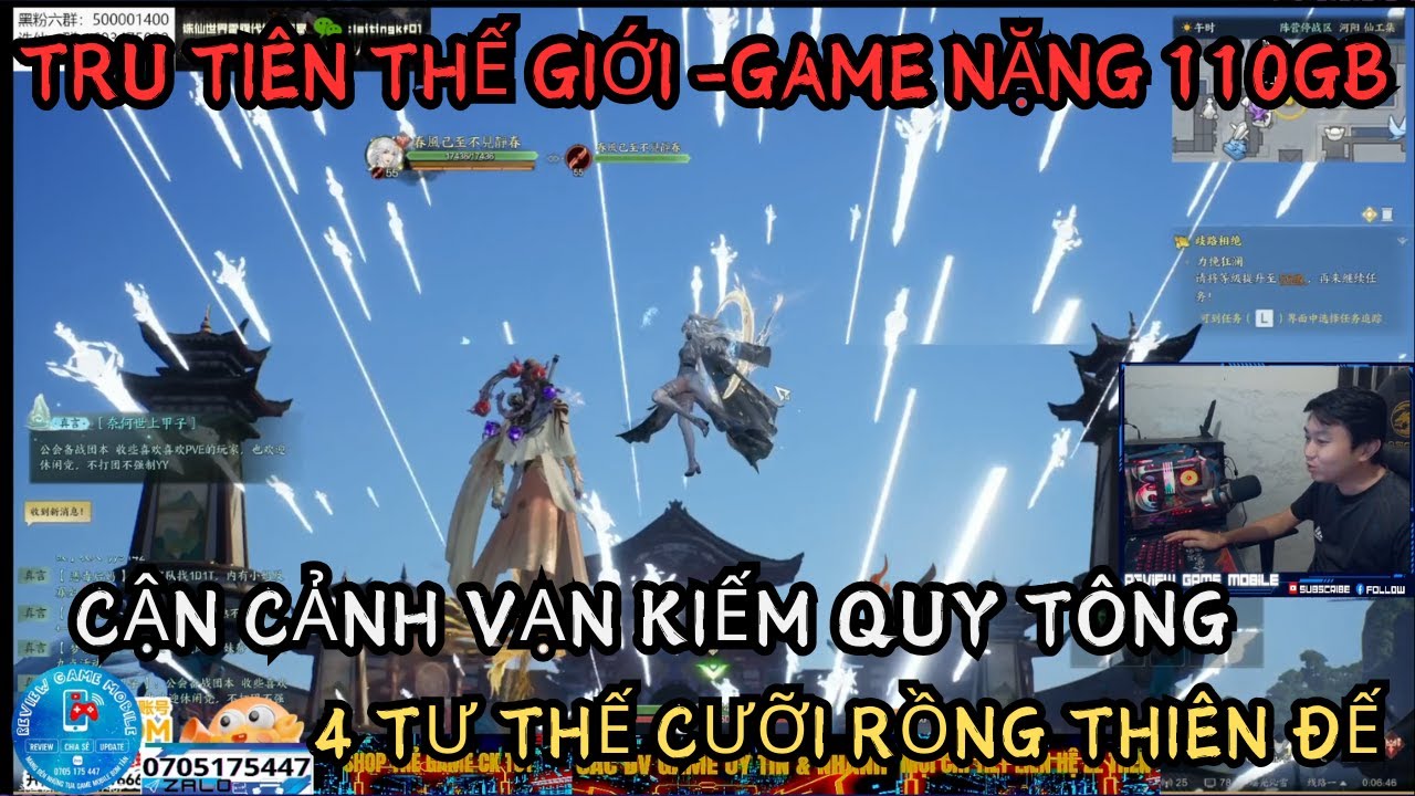 TRU TIÊN THẾ GIỚI - NẶNG 110GB: CẬN CẢNH "VẠN KIẾM QUY TÔNG " VÀ 4 TƯ ...