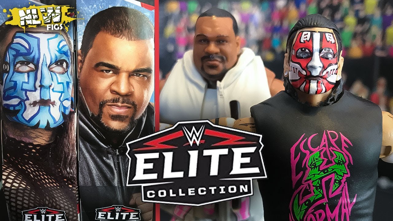 WWE ELITE CHASE FIGURE UNBOXING! JEFF HARDY & KEITH LEE! NLW HAULS ...