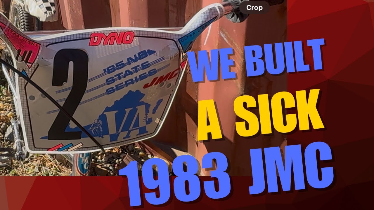 built up a 1983 JMC shadow vintage bmx bike - YouTube