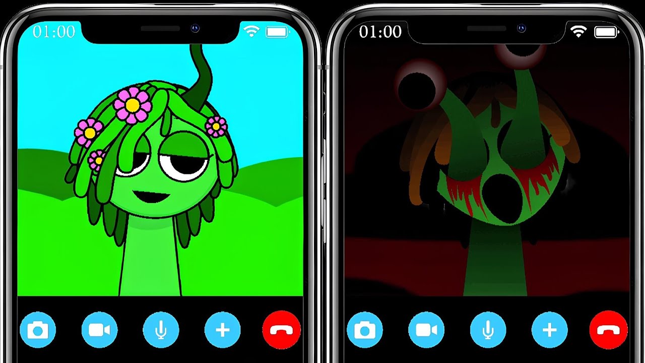 Scary Incredibox Sprunki Talk On The Phone - YouTube