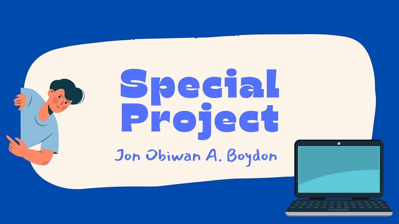 Boydon_Jon Obiwan_Special Project - YouTube