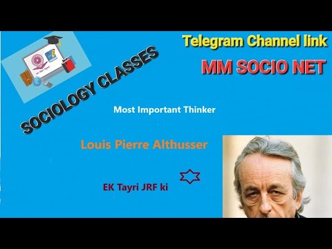UGC NTA NET, | Louis Althusser? | Sociology & Structural Marxist ...