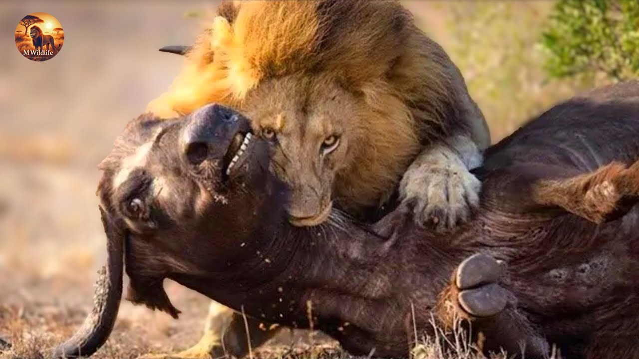 15 Most Ruthless Lion Attacks Ever Recorded! Wild Animals - YouTube