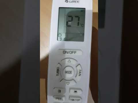How to make Lock & Unlock for AC Gree Remote Control - YouTube