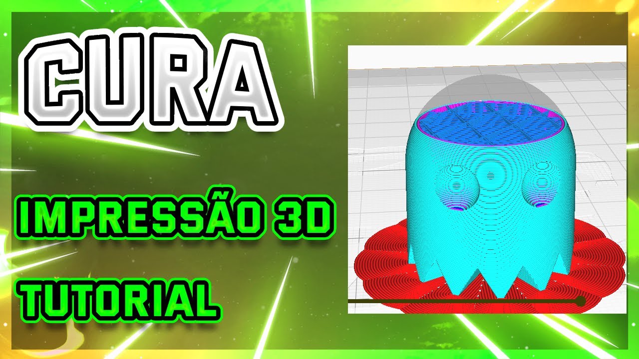 [TUTORIAL] Como usar o CURA - impressão 3D - YouTube