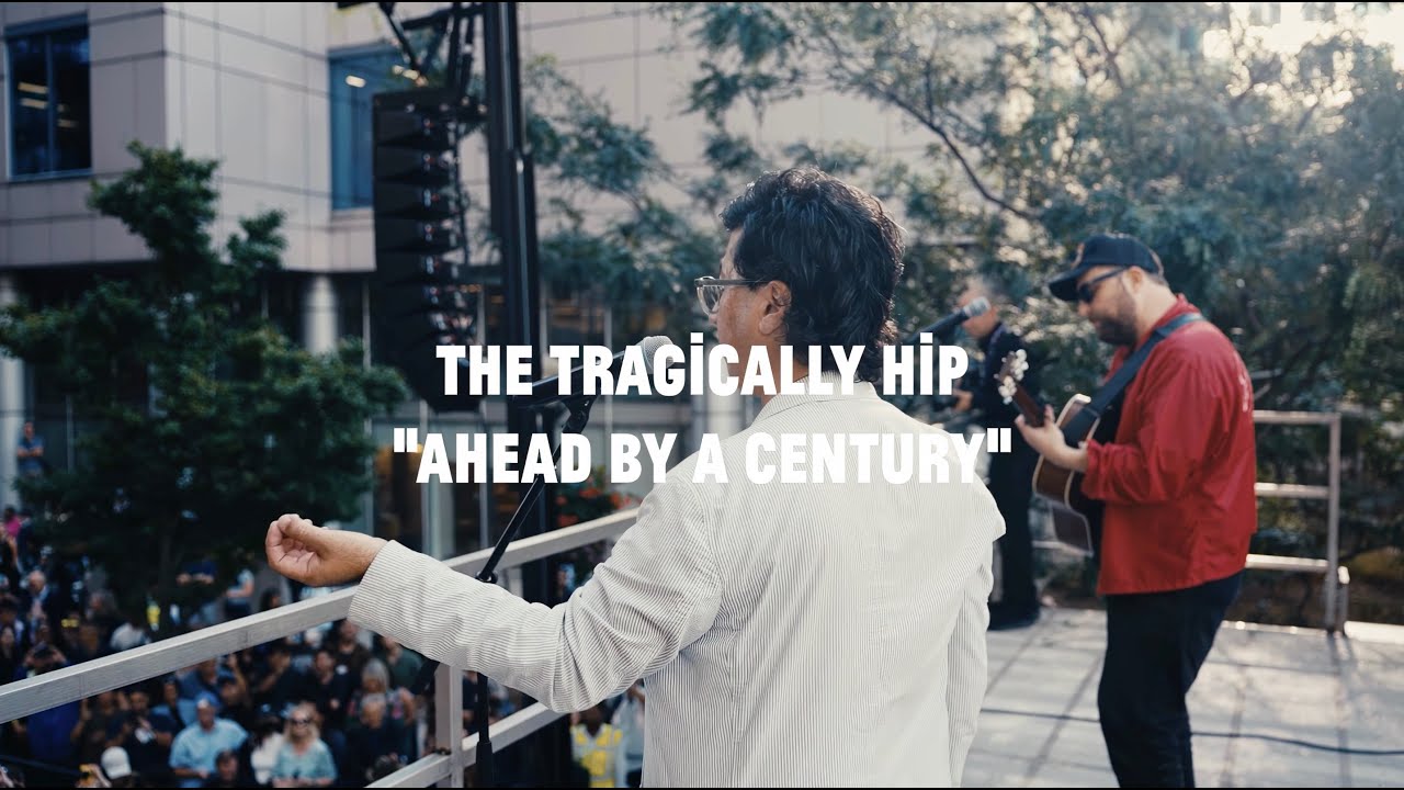 Massive The Tragically Hip Sing-Along in Toronto - YouTube