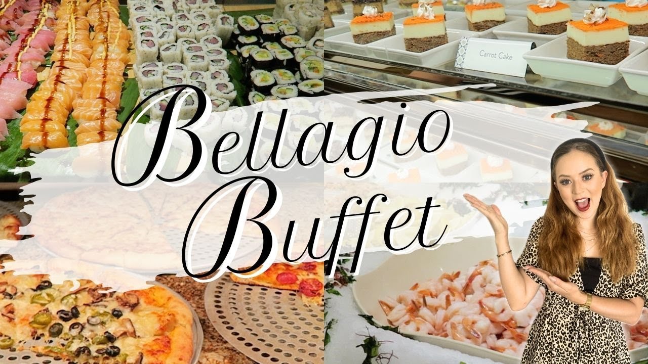 Bellagio Buffet Full Walkthrough | $55 for 2 BOGO Deal - YouTube
