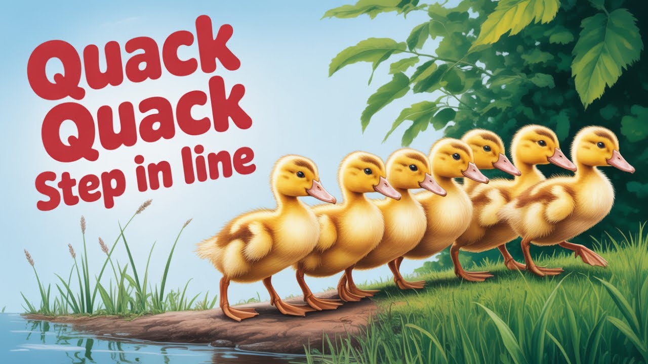 Duck Song For Kids || Quack Quack Step In Line |Rhymes For Kids - YouTube