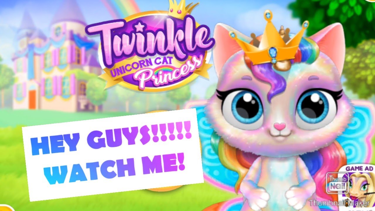 TWINKLE UNICORN CAT PRINCESS #twinkle #unicorn #cat #princess - YouTube