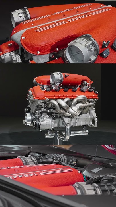 Ferrari 12Cilindri | V12 Supercar Engine Look and Details | 2024 ...