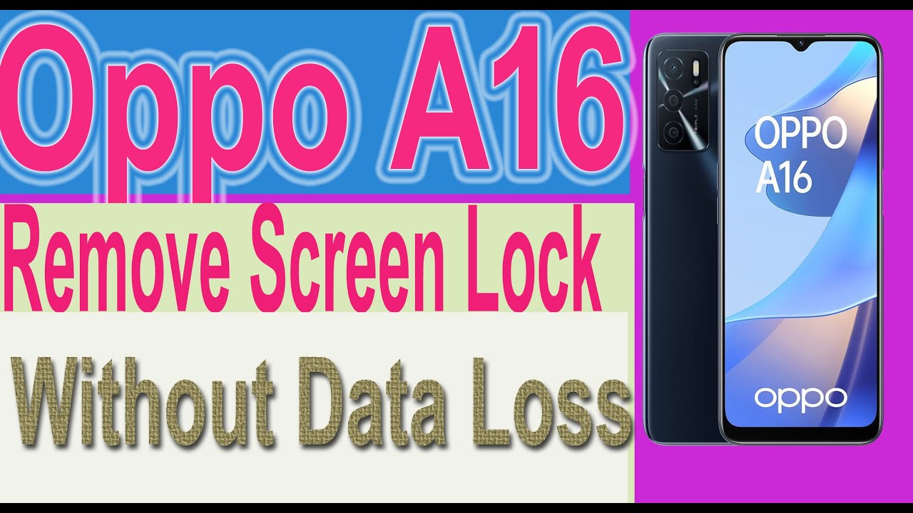 Oppo A16 CPH-2269 Remove Screen Lock Without Data Loss Android 11 UMT ...