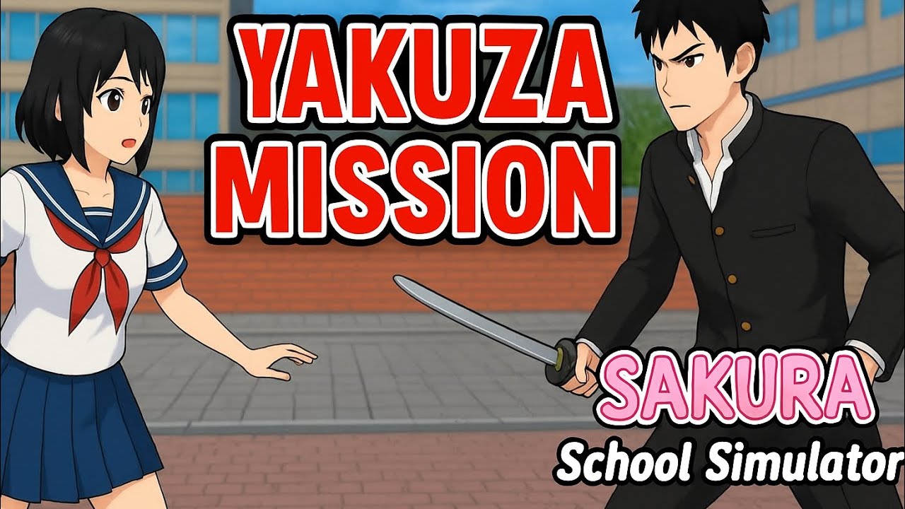 How to play YAKUZA Mission in Sakura School #sakuraschoolsimulator # ...