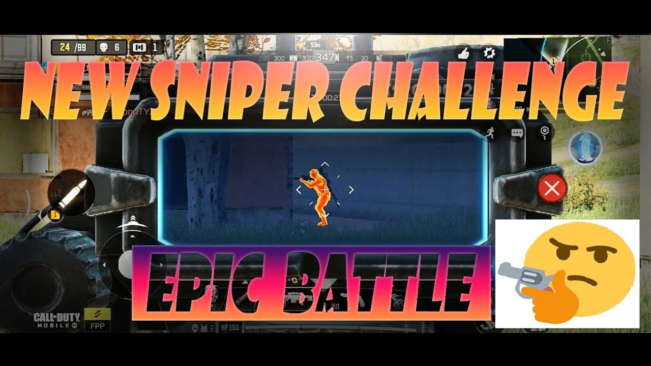 NEW "SNIPER ONLY " challenge | CODM BR Duo Gameplay - YouTube