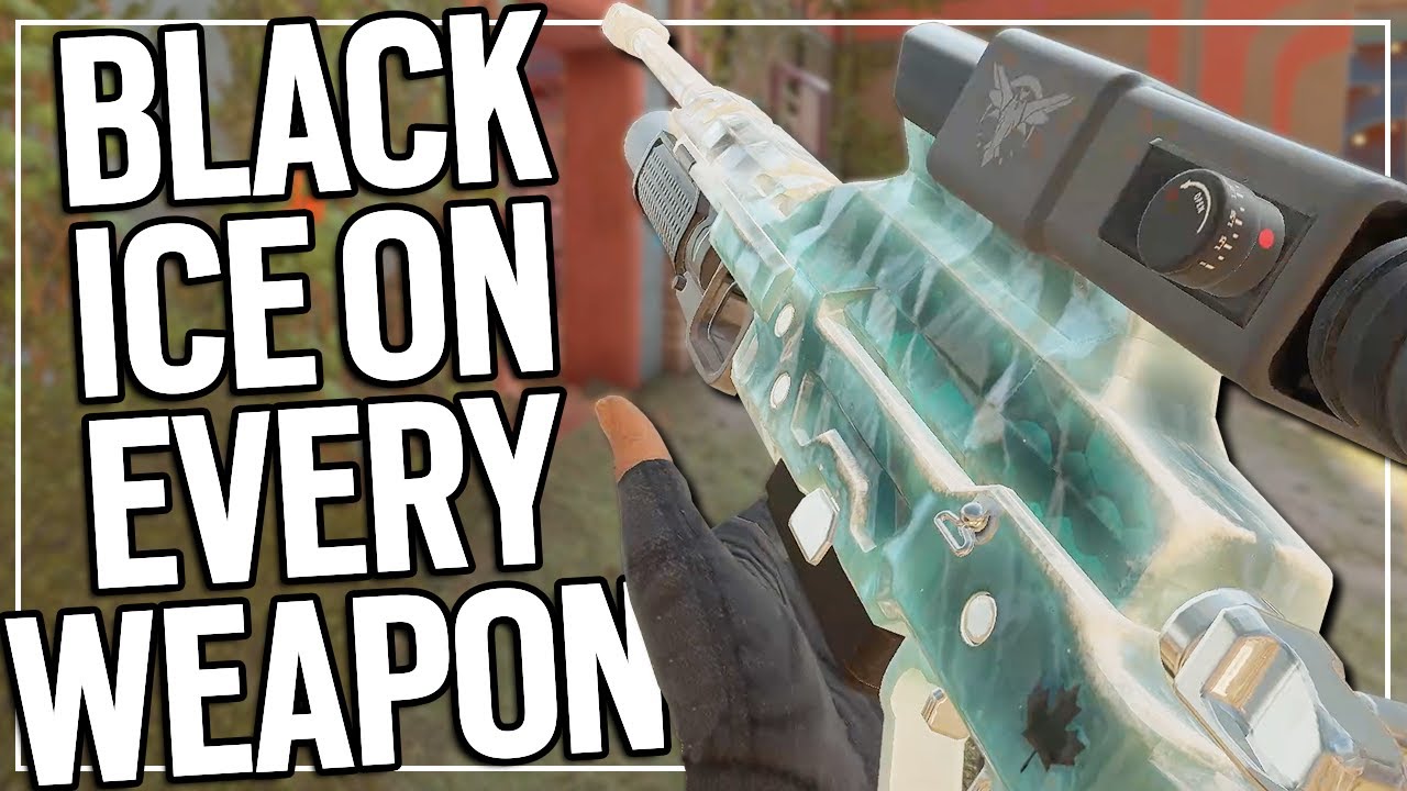 Hackers Can Get Black Ice On Any Weapon - YouTube